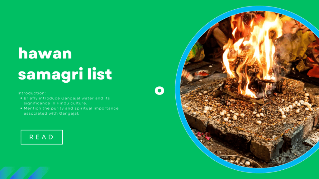 Hawan Samagri List for Authentic Ceremonies" - SAGAR FLORIST